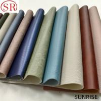 China Suede Microfiber Cuero Nappa Embossed Pattern Stretch Waterproof PU Leather Fabric for Car Seat Handbags Garments Outdoor Use for sale