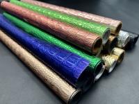 China Vivid Crocodile - Embossed Leather Fabric Sheets: Eye - Catching, Durable Materials for Fashion and Accessory Design for sale
