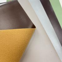China Factory Stock PU Synthetic Leather 4 Ways Spandex Faux Leather Pu Stretch Leather Fabric for Sofa for sale