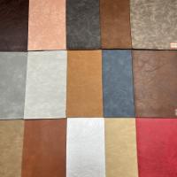China Free Sample PU Faux Leather Fabric Synthetic Leather for Sofa Bag Decoration for sale
