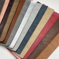China Free Sample PU Faux Leather Fabric Synthetic Leather for Sofa Bag Decoration for sale