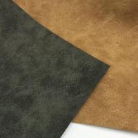 China Eco Friendly Blue Hot PU Thermo Leather for Notebook Cover Book Binding for sale