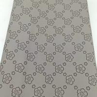China 1.1 mm Embossed Print Leatherette Luxury Soft PU Synthetic Leather for Bags Shoes Luggage for sale