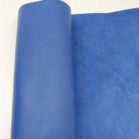 China 1.1 mm Embossed Print Leatherette Luxury Soft PU Synthetic Leather for Bags Shoes Luggage for sale