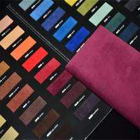 China REACH Certified Low Odor 0.6mm Eco-friendly Microfiber Material PU Artificial Leather for sale
