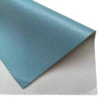 China Pearl-grain Textured Eco-friendly PU Synthetic Leather Furniture Fabric Elastic for Decorative Chair Bookbinding for sale