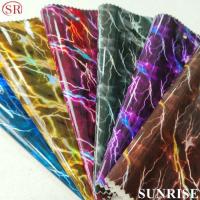 China Wholesale Price Waterproof Wear-resistant Shiny PVC Synthetic Leather Fabric Luggage Leather for sale