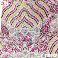 China Ready-Made Jacquard Brocade Pillowcase Fabric Retro Traditional Style Popular for Garments Outdoor Use Features Stretch Blackout for sale