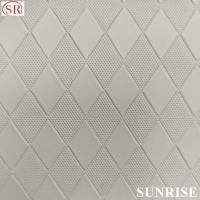 China Fashionable Customized Waterproof Scratch Resistant Embossed Pattern Car Mat Material Roll Car Carpet Luxury Interior Material for sale