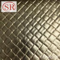 China Hot Sale Stock Animal Skin Crocodile PU PVC Faux Artificial Synthetic Leather Fabric for Shoulder Bags Handbags Wallets for sale