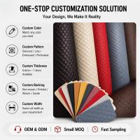 China High Quality Eco-friendly Printed PVC Artificial Leather Fabric Waterproof Wear-Resistant for Bags Shoes Sofas Garments Embossed for sale
