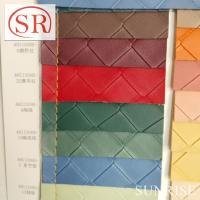 China Patent crocodile Pattern PU Synthetic Leather Glossy crocodile Faux PU Leather for Handbags Shoes for sale