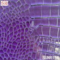 China Fashion Synthetic Leather With Sponge Backing Rexine Leather With Foam Backing Newest Faux Leather for sale
