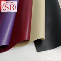 China Durable Litchi PU Faux Artificial Synthetic Leather Fabric for Sofa Car Seat Bags Furniture Covers for sale