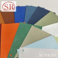 China 2023 Popular 1.25mm PU Lychee Leather New Product Soft Feeling Raw Material for Leather Products and Bags for sale