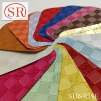 China 0.8mm Metallic Foiled Laser Holographic Reflective PU PVC Faux Artificial Synthetic Leather Fabric for Purse and Handbag for sale