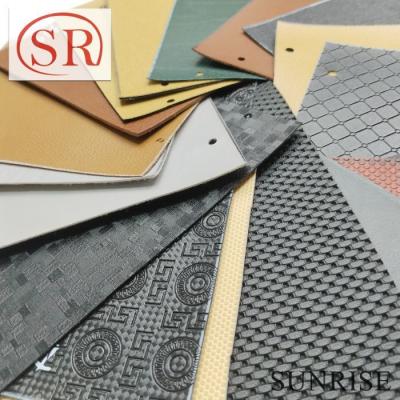 China Imitation PVC Vegan Faux Synthetic Self Adhesive Leather Eco Suede Velvet Fabric 0.8 mm for Car Seat Sofa Cover Repair Headliner for sale