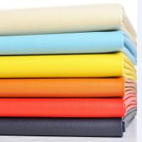 China Eco-friendly Embossed Waterproof Rexine Artificial Faux Leather Fabric PVC Synthetic Leather for Furniture Sofa Cover for sale
