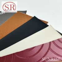 China Customizable Printed Faux Leather Waterproof PU Vinyl Synthetic Faux Leather Fabric for Bag Garment Shoes for sale