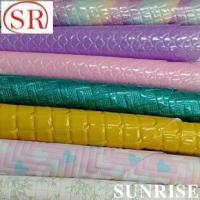 China Waterproof PU PVC Faux Artificial Synthetic Leather Fabric for Furniture Upholstery for sale