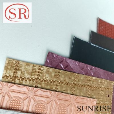 China Wholesale Artifical Leather Custom Nappa PU Faux Leather Fabric Material for sale