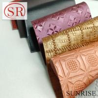China Wholesale Artifical Leather Custom Nappa PU Faux Leather Fabric Material for sale