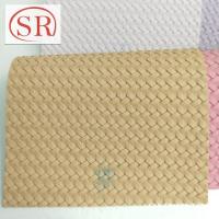 China PU Synthetic Leather Knitted Backing Embossed Pattern Digital Print for Bag Sofa Garment All Kinds Printed Fabric Stretch for sale