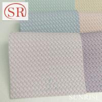 China Warp Knitted PU Faux Artificial Synthetic Leather Fabric for Handbags Shoes Sofa Bag for sale