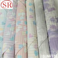 China Silk Satin Elastic Digital Printed Floral Satin Fabric Suitable for Dresses for sale