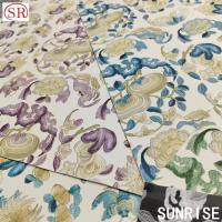 China Custom Elastic Polyester Velvet Fabric Soft Knitted Digital Printing for Bags Garments Outdoor Use Feature Stretch for sale