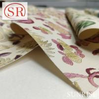 China Customize Most Popular PU Printed Faux Synthetic Artificial Leather Fabric for Bag for sale
