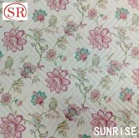 China Hot Selling Comfortable Fashion Silk Stain Fabric Custom Print Digital Printed Faux Synthetic Artificial Leather Fabric for sale