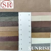 China Faux Leather Artificial Textile Leather Semi PU Synthetic Leather Fabric for Sofa for sale