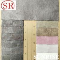 China Faux Leather Artificial Textile Leather Semi PU Synthetic Leather Fabric for Sofa for sale