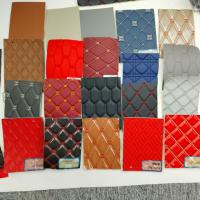 China Exquisite Quilted Leather Embroidery Comfortable Base Stretchable for Home Textiles Bags Sofas Outdoor Garments Blackout Feature for sale