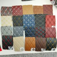 China Custom Hot Selling Fashion Embroidered Leather Car Seat Covers Full Set Luxury Leather with Foam for Car Upholstery for sale