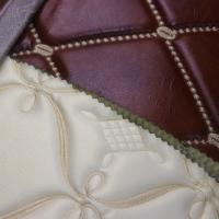 China Non Weven Embroidered Custom Fashion Hot Selling  Leather with Foam for Car Floor for sale