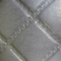 China Custom Embroidered PVC Glossy Complex Synthetic Leather Stretchable Stretch Fabric for Fashion Cars Garments Outdoor Embossed for sale