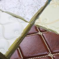 China Factory Price Custom Embossed Embroidered PVC Synthetic Leather for Car Seat Cover Bag Ornament Making for sale