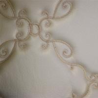 China Wholesale Quilted Embroidered Leather Fabric Waterproof Car Leather for Bags Garments PU Material Stretch Feature Embossed for sale