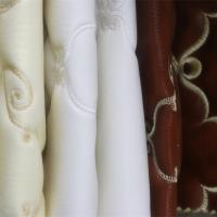 China Faux Fashionable Printedwaterproof Automotive Vinyl Microfiber Car Leather Embroidery Fabric for sale