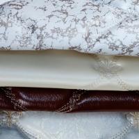 China Thickened Wholesale Waterproof Automotive Microfiber Car Leather Embroidery Fabric for sale