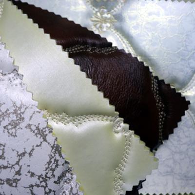 China Custom Thickened Waterproof PU Leather Car Upholstery Quilted Embroidered Foam Stretchable for Decorative Outdoor Use Bags Sofas for sale