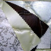 China Litchi Soft Thickened Wholesale Automotive Microfiber Car Leather Embroidery Fabric for sale
