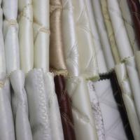 China Custom PU Soft Leather Fabric Embroidered Car Upholstery with Foam Stretch Blackout Feature for Bags Garments Outdoor Use for sale