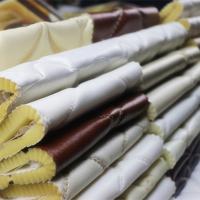 China PU Leather Car Upholstery & Sofa Furniture with Embroidered Sponge Pattern Stretchable and Decorative for Bags and Garments for sale