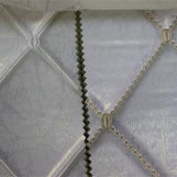 China Abrasion-Resistant Hole Pattern Embroidered Pattern Car Upholstery Fabric PU Leather Fabric for sale