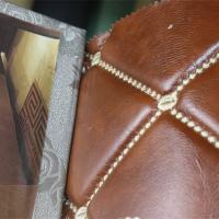 China Abrasion-Resistant Hole Pattern Embroidered Pattern Car Upholstery Fabric PU Leather Fabric for sale