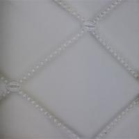 China Custom Hot Selling Fashion Embroidered Leather with Foam for Car Upholstery for sale