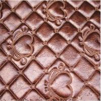China New Exquisite Comfortable Quilted Leather with Embroidery and Stretch Base Special Design for Outdoor Bag Sofa Garment Use for sale